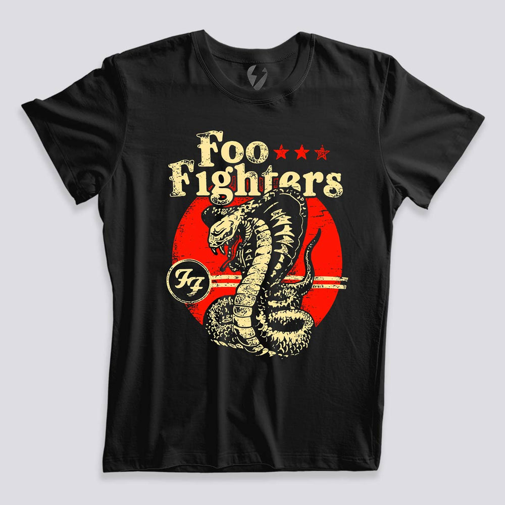 Playera Foo Fighters Snake | El Rockerito